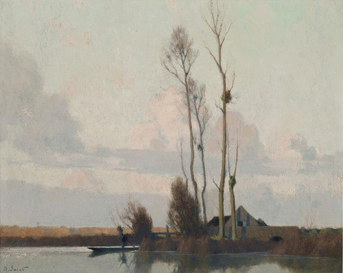 ALEXANDRE LOUIS JACOB | Soir sur le Marais | Gladwell & Patterson