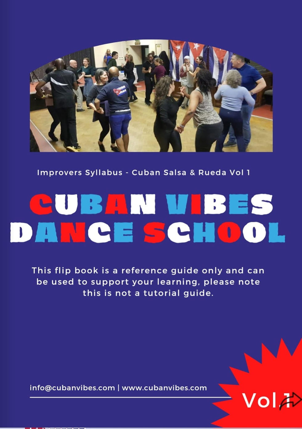 Cuban Vibes Dance School Dance Syllabus Flip Books