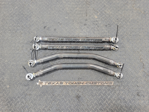 Talon Radius Rods (Bare Metal) | Texas Tough Customs