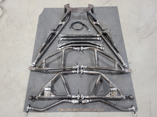 TTC Talon X 3" Long Travel Kit (Full Kit) (Bare Metal) | Texas Tough ...