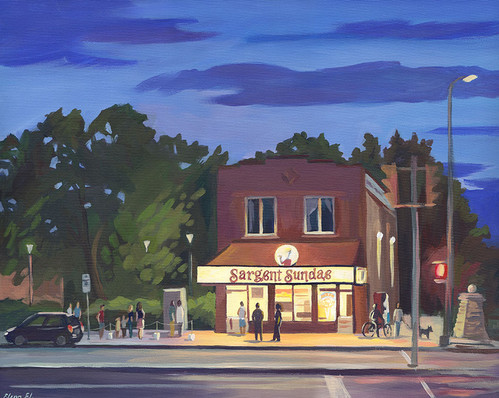 Sargent Sundae (Portage Avenue), 13.7”x11” | artelstudio
