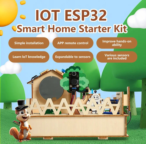 Smart Home Automation Learning Kit (Age:8+) | RoboTechMinds.AI