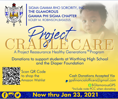 Project Cradle Care | Gamma Phi Sigma