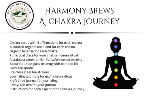 Harmony Brews: A Chakra Journey | MyApothecaryBox