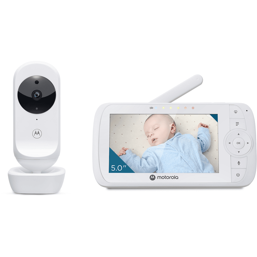 Motorola video baby monitor VM35 with 5.0" color display LCD ...
