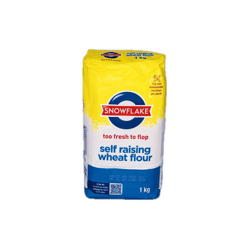 Snowflake Self Raising Wheat Flour 1kg | F. Neill & Sons