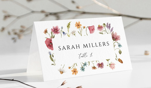 Roxy Table Name Tags with design | Roxy Event Services