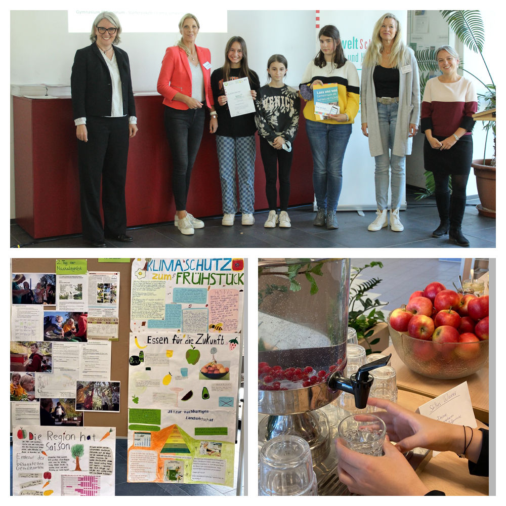 Wollenbergschule als Umweltschule rezertifiziert