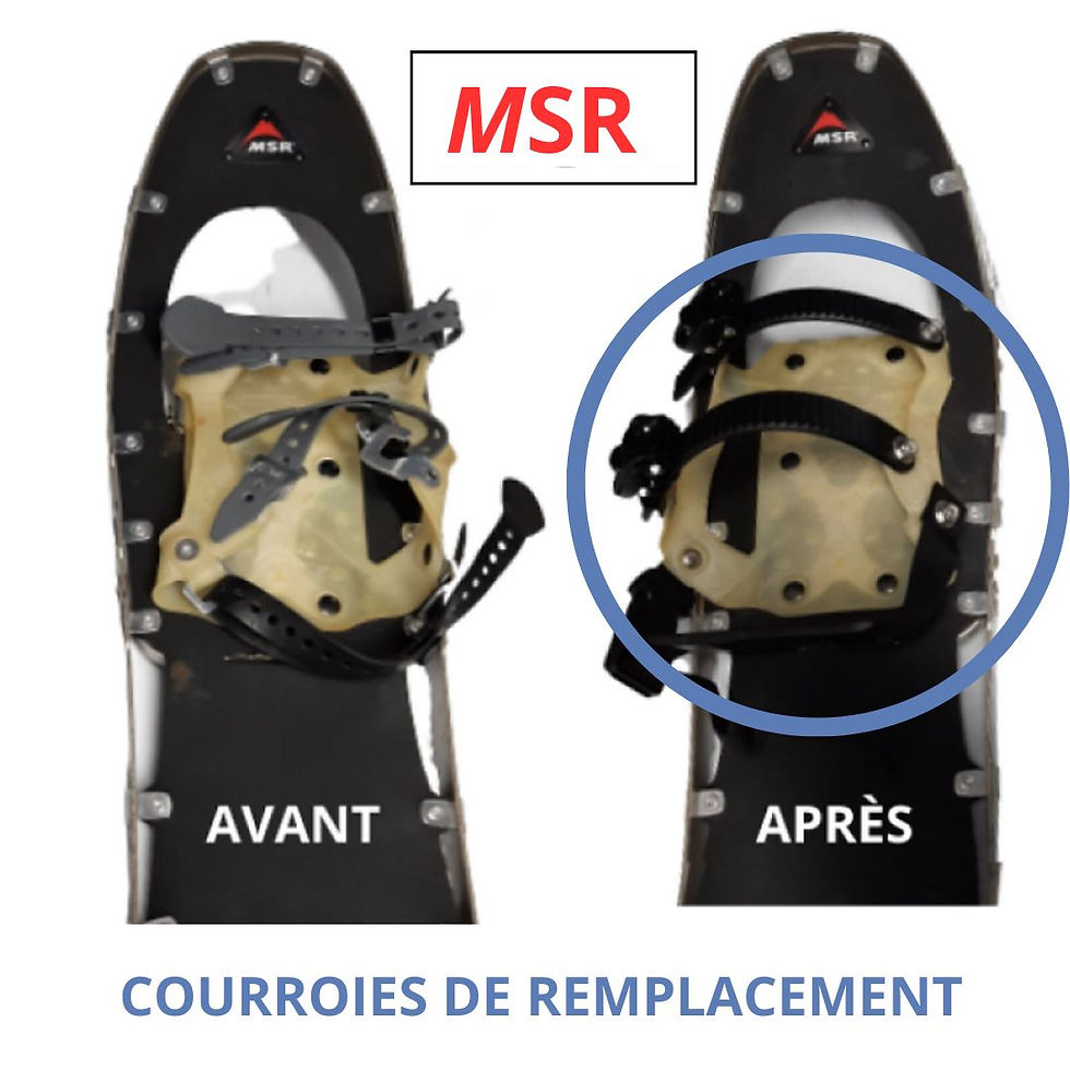 MSR - Reparation Pièce - Raquette Neige | Simard Sport | Qc