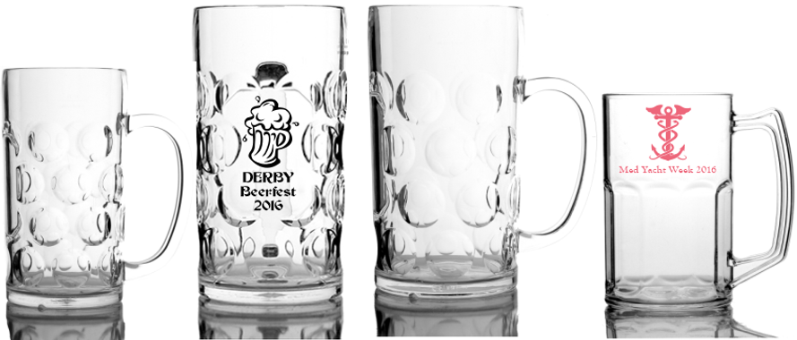 Printed Plastic Beer Steins | Custom Plastic Steins | Printed Plastic ...