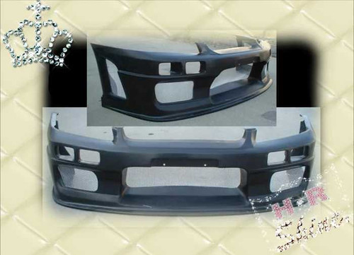 98-00 Nissan Skyline R34 GT style front bumper body kit | Wangan ...