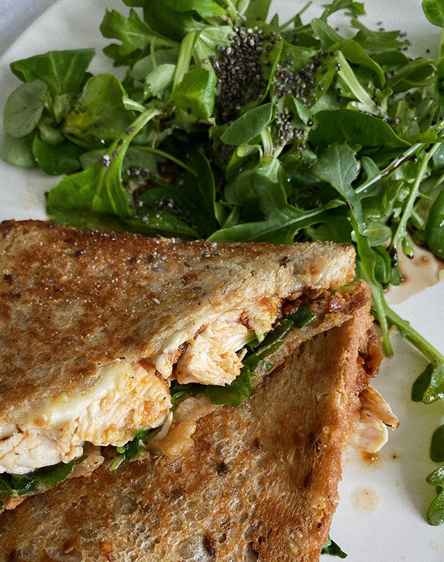 COOKING : CROQUE AU POULET