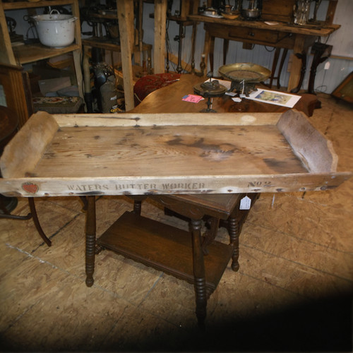 Rustic Butter Processing Tray