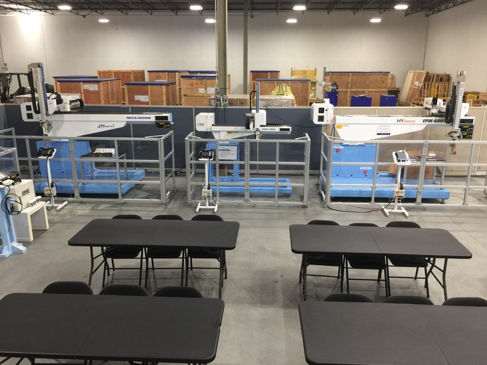 FINISHED TRAINING ROOM!