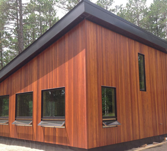 redwood cladding