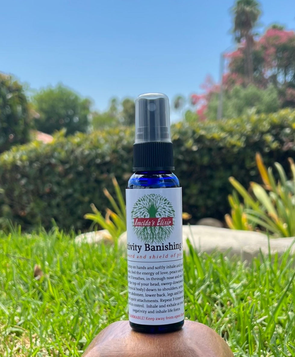 Negativity Banishing Spray 2oz | PowerofThreeCenter