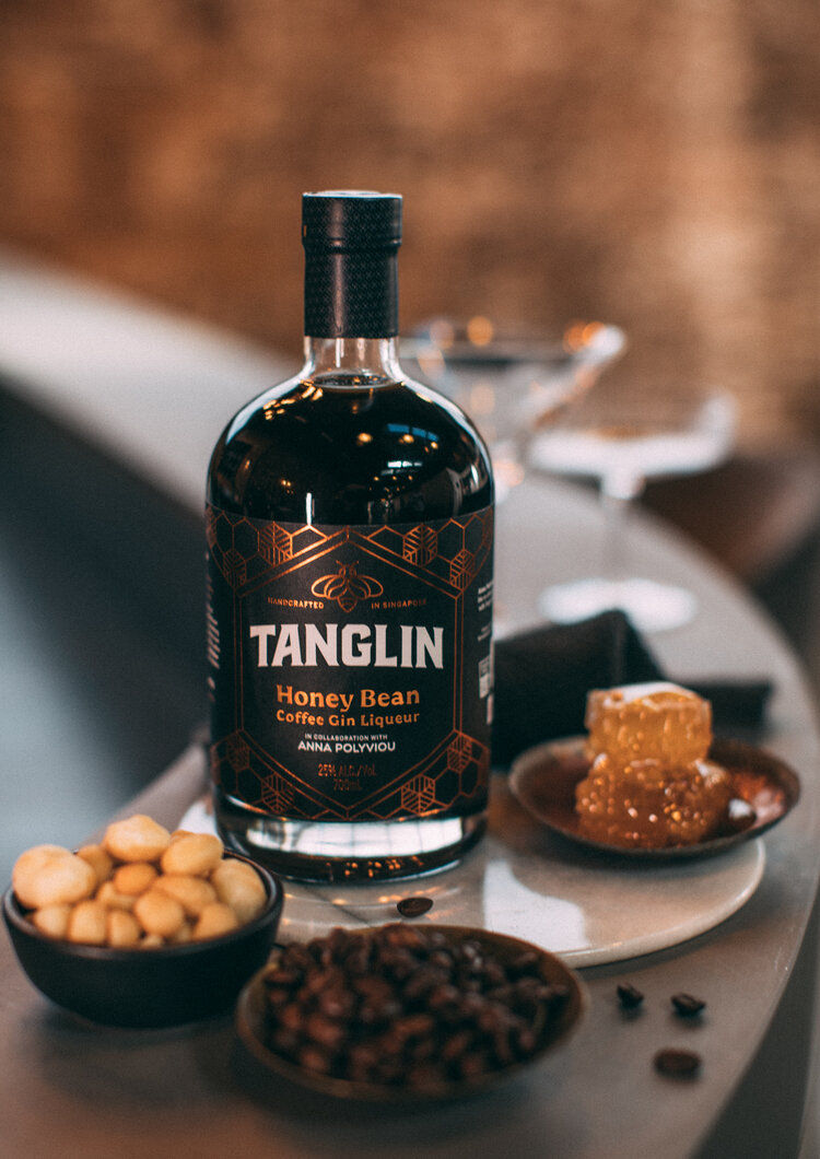 Tanglin Honey Bean Gin Liqueur 700ml | DrinkSmiths