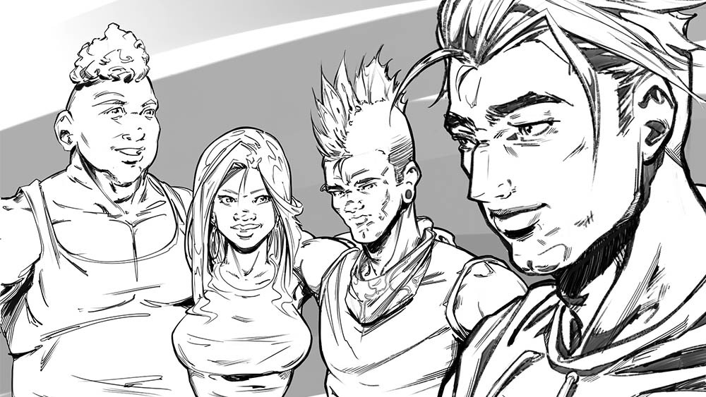 How to Draw Different Types of Heads