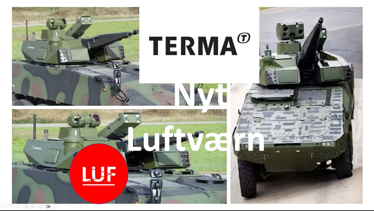 TERMA præsenterer nyt luftværn | Landmilitaer.dk