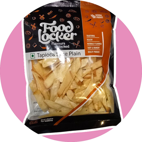 Tapioca slice plain 200g | INDIAN SPICE HAVEN