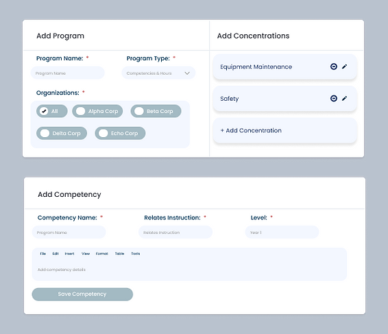 Features | OJT Logbook – On-The-Job Training Tracker