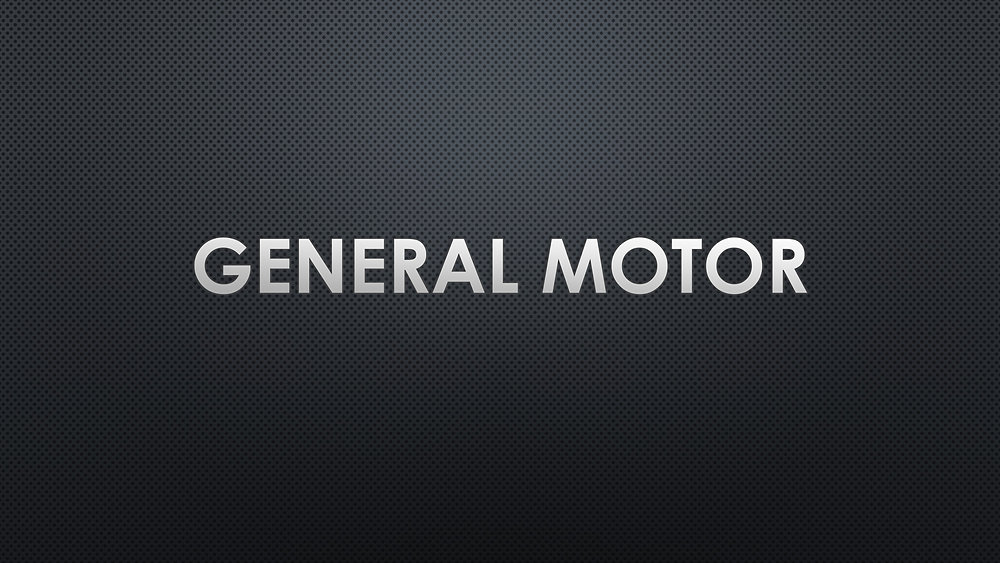General Motor’s Business Strategy