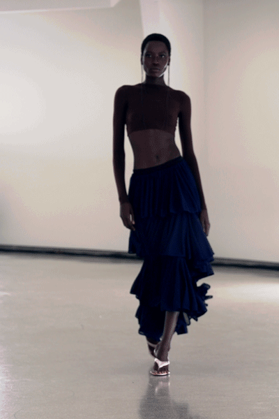 An American Tale: Alaïa Redefines Classic Beauty at NYFW Spring 2025
