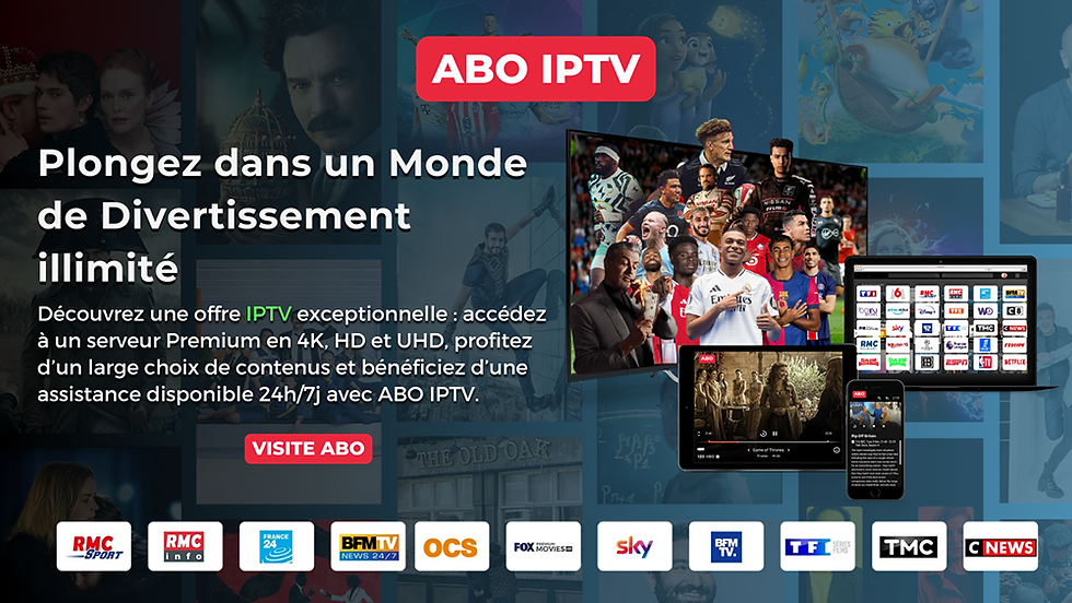 IPTV France : Meilleur fournisseur abonnement IPTV 2025
