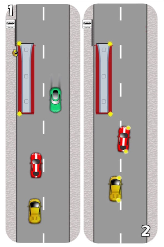 Overtaking Buses