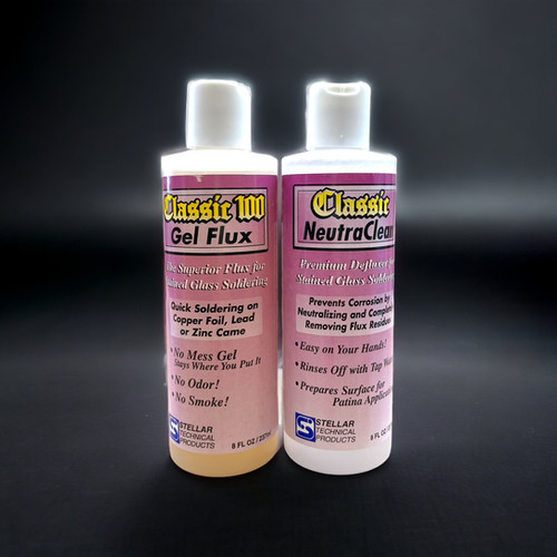 Stellar Classic 100 Gel Flux & NeutraClean Set | BiNARi Glass Studio