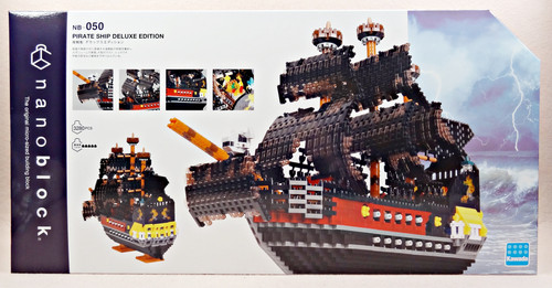nanoblock NB-050 Pirate Ship Deluxe Edition | hohoshop