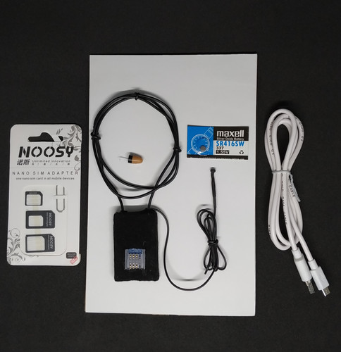 Spy earpiece Smallest Bluetooth Hidden earphone with GSM neckloop basic ...