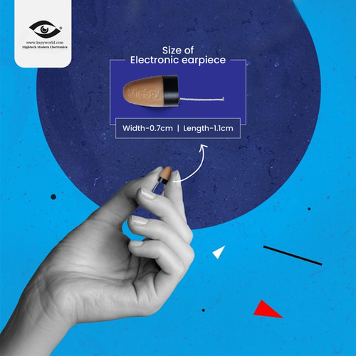 Micspy Electronic Spy earpiece - Only earpiece without EMW module ...