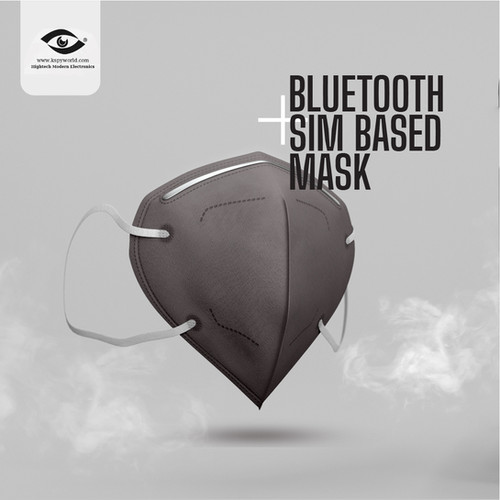 GSM + Bluetooth combined mask with electronic earpiece | KSPYWORLD OFFICIAL