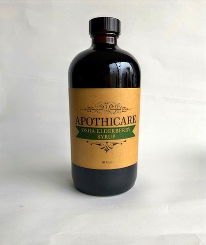 16oz Osha Elderberry Syrup | Apothicare