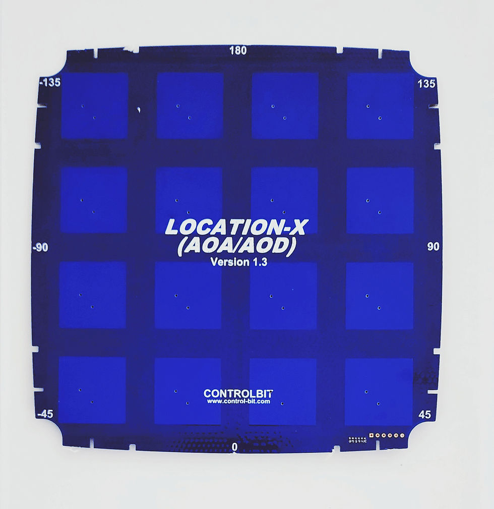 AOA/AOD ARRAY ANTENNA MODULE) 실내 및 실외 위치 확인/ 위치 추적 시스템을 위한 방향센서/ 실내 ...