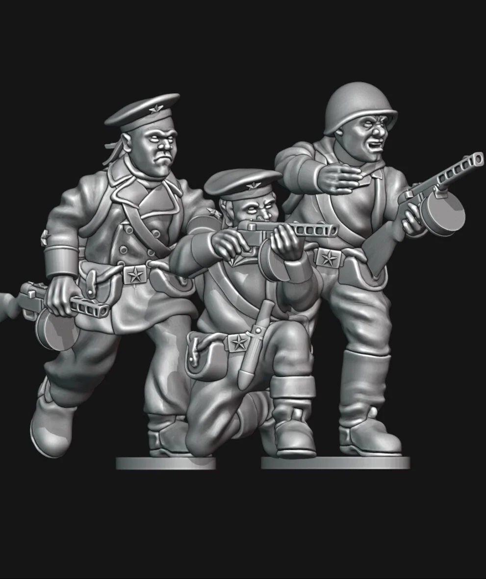 Black Death Machine Gun section | Pure Sable Painting