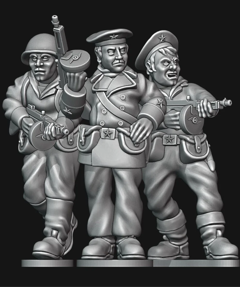 Black Death Machine Gun section | Pure Sable Painting