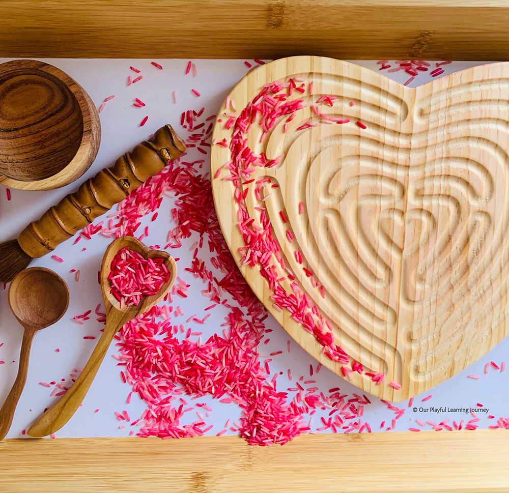 Heart and Love Themed Play Ideas For Kids