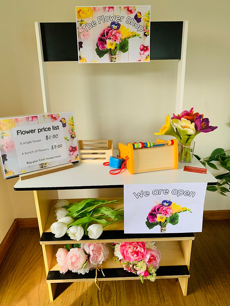 Flower Shop Pretend Play Printable