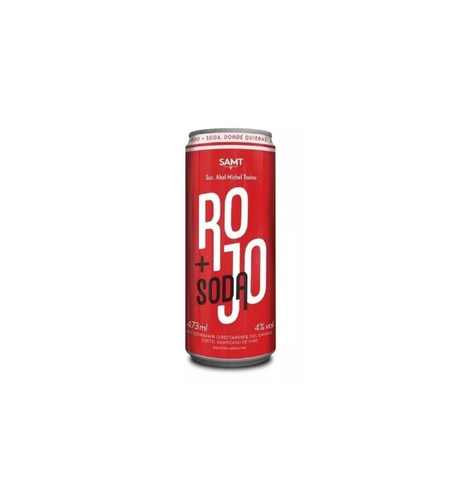 Samt Rojo + Soda Lata 473cc | Mercado de Bebidas