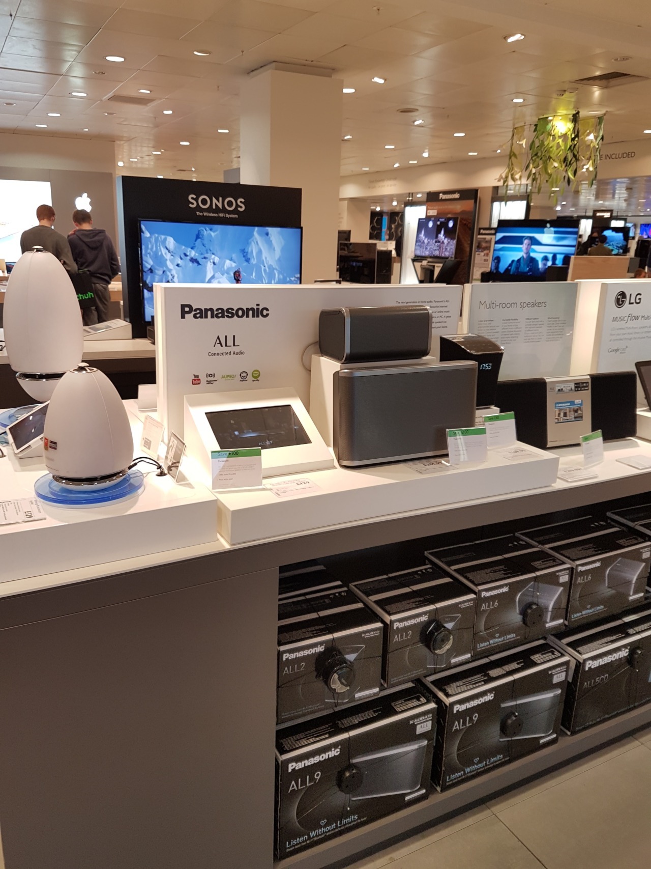 Panasonic Multi-Room Retail Display Case Study