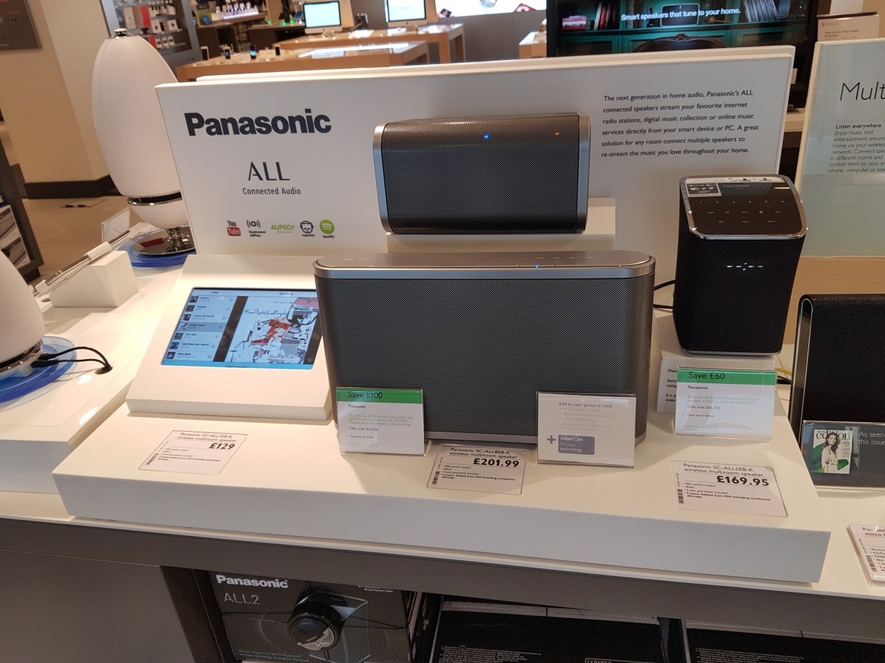 Panasonic Multi-Room Retail Display Case Study
