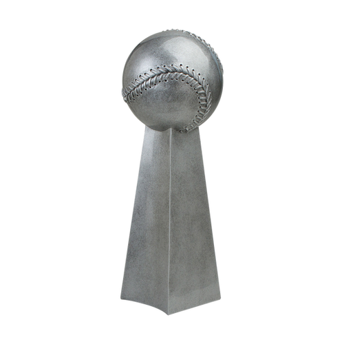 Baseball Silver Tower Trophy | jandctrophies