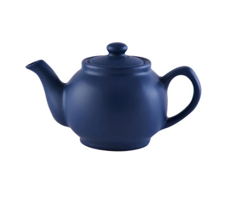 2 cup Teapot - Matt Navy Blue | theteaandbiscuitclub