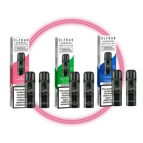 Elf Bar 600 Refill Pods | Any 3 for £12