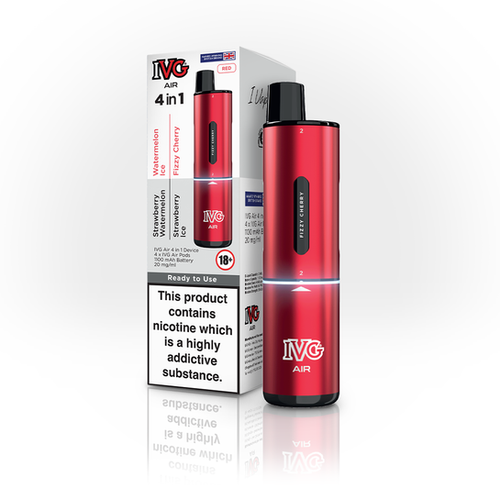 IVG Air 4 In 1 - Red Series | pukkajuice