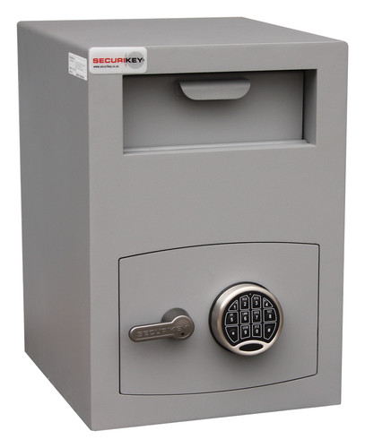 Mini Vault Silver Deposit Safe | Caledonian Lock & Safe Ltd
