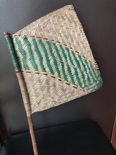 Nigerian Local Raffia Hand fan | pristinesupermart