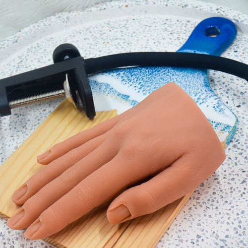 Poseable Pam - Silicone Practice Hands | SassyNailsnSupplies